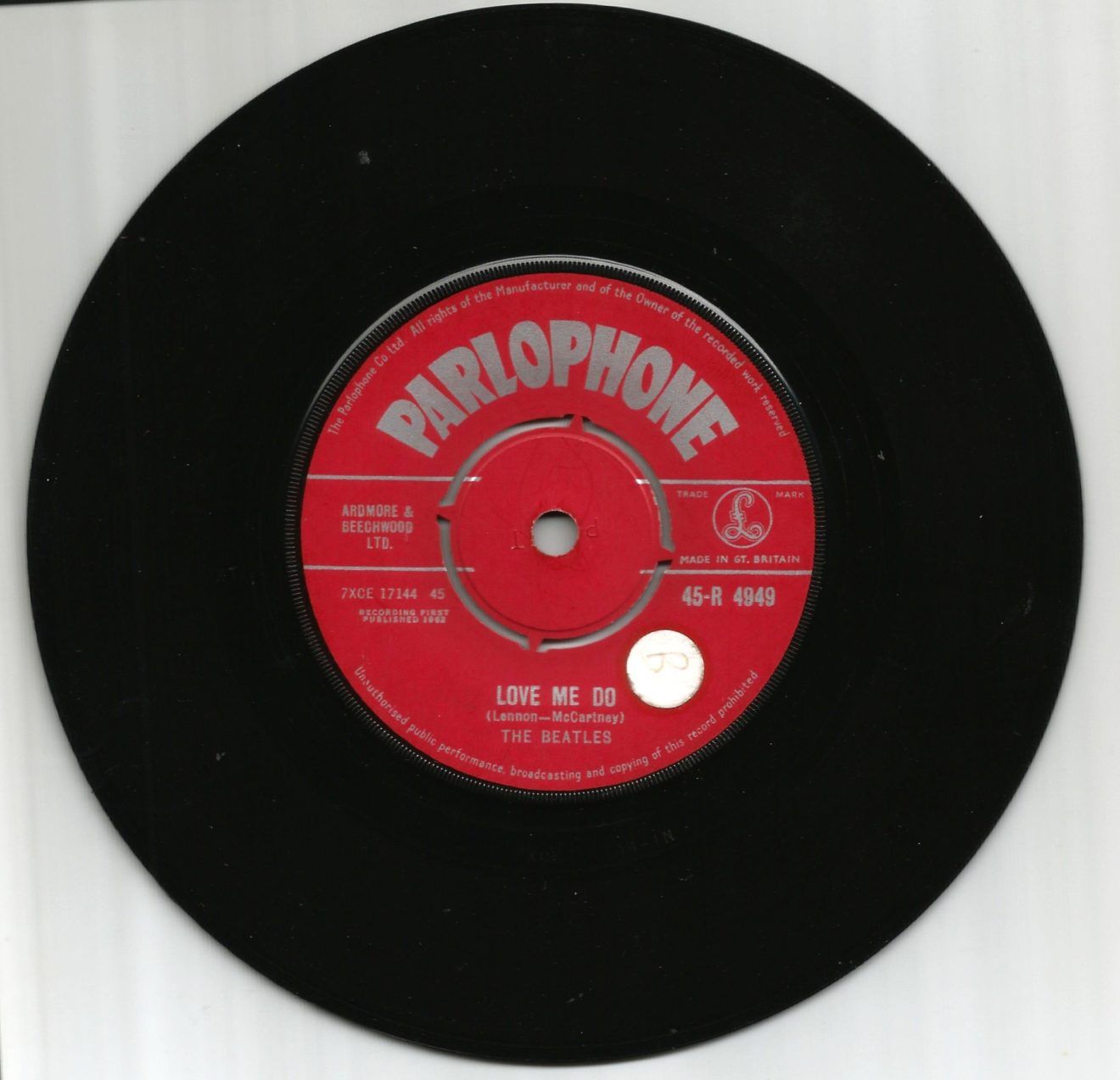 5th October 1962 in Beatles History: "Love Me Do" is Released